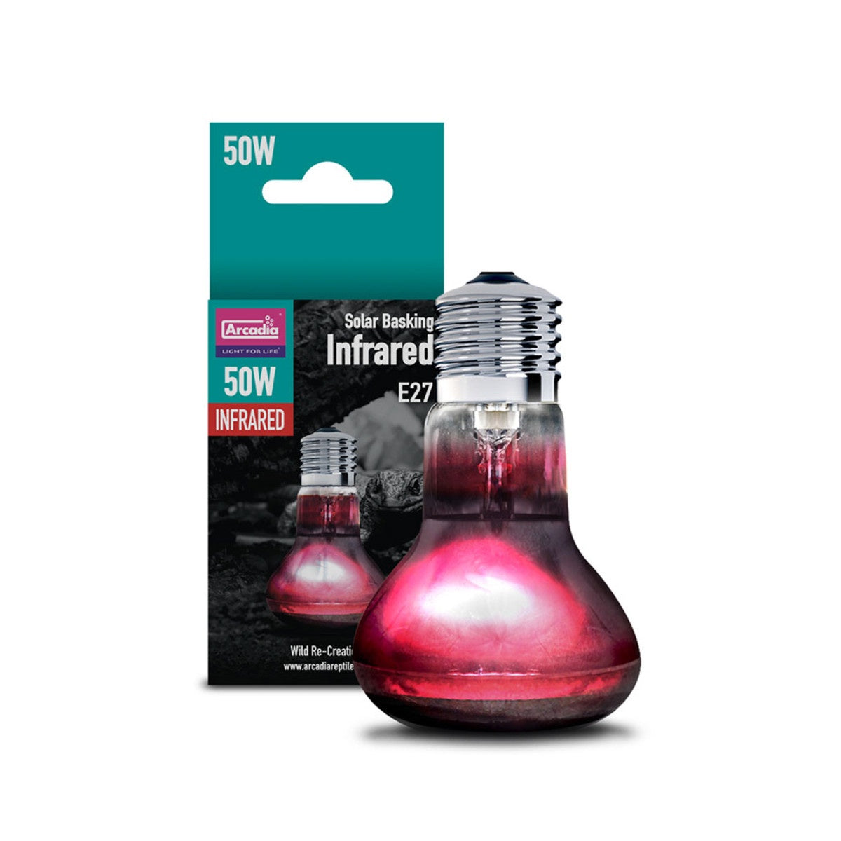 Arcadia Infrared Basking Spot Lamp 50w – Epping Reef and Reptiles