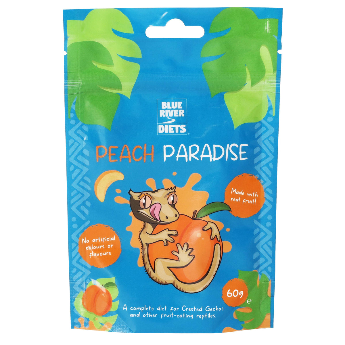 Blue River Peach Paradise Gecko Diet 10x60g – Epping Reef and Reptiles