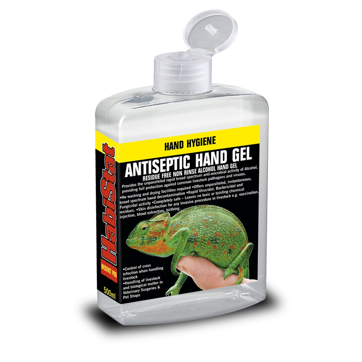HabiStat Antiseptic Hand Gel, Flip-Top Lid, 500ml – Epping Reef and ...