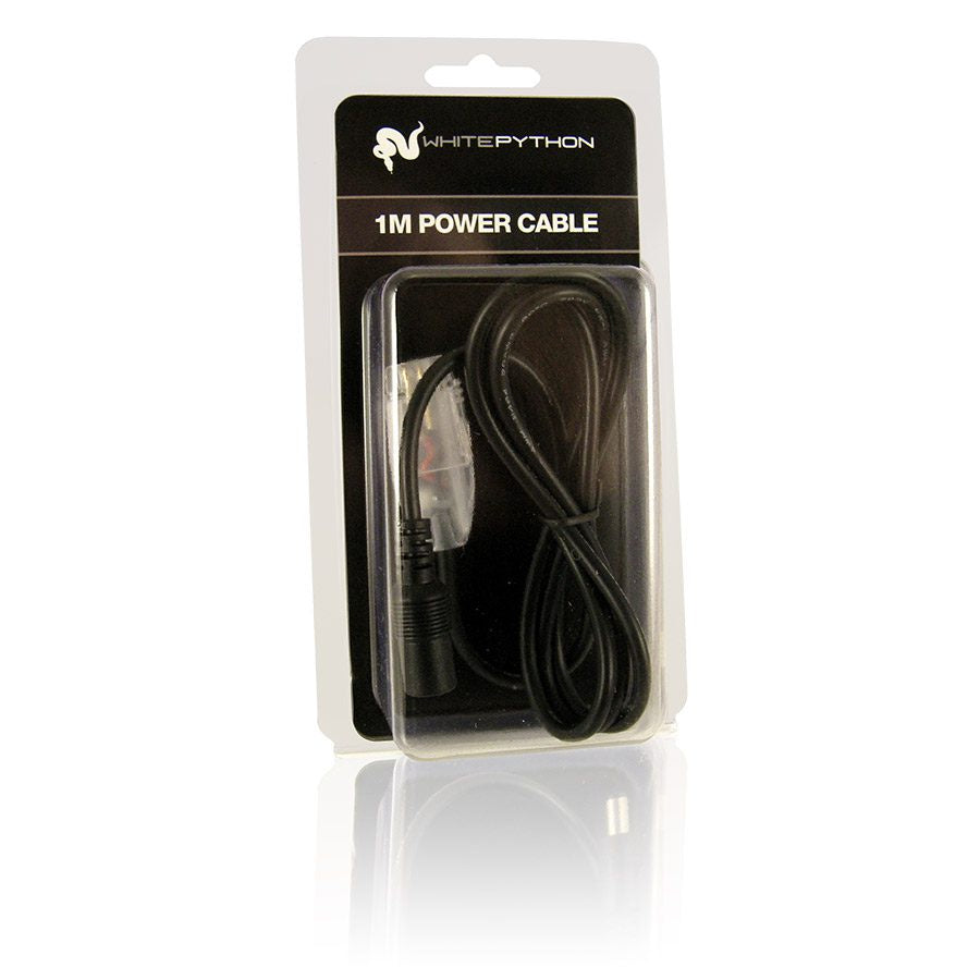 White Python LED Power Cable 100cm – Epping Reef and Reptiles