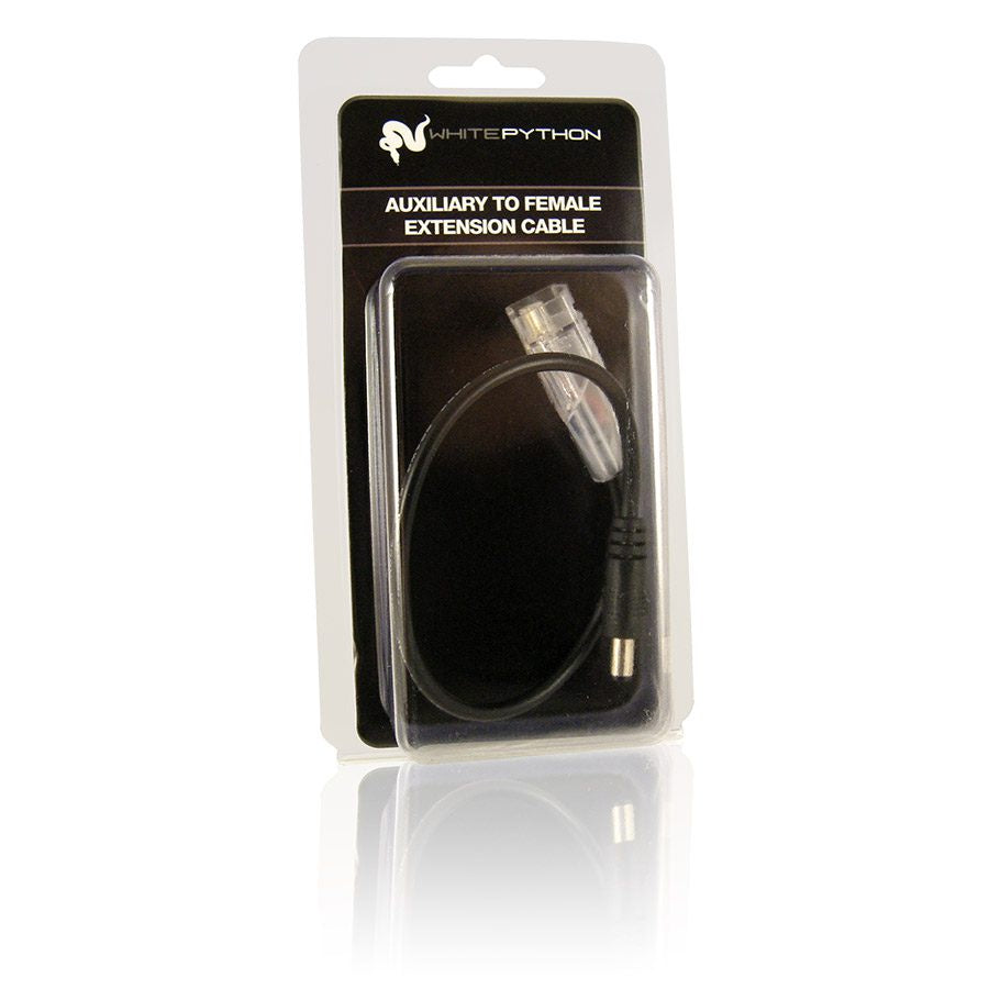 White Python LED Aux to Female Extension Cable – Epping Reef and Reptiles