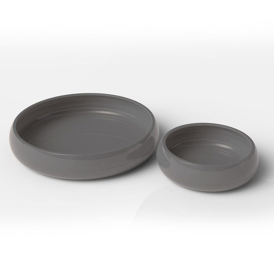ProRep Mealworm Dish XL Slate Grey 120mm – Epping Reef and Reptiles